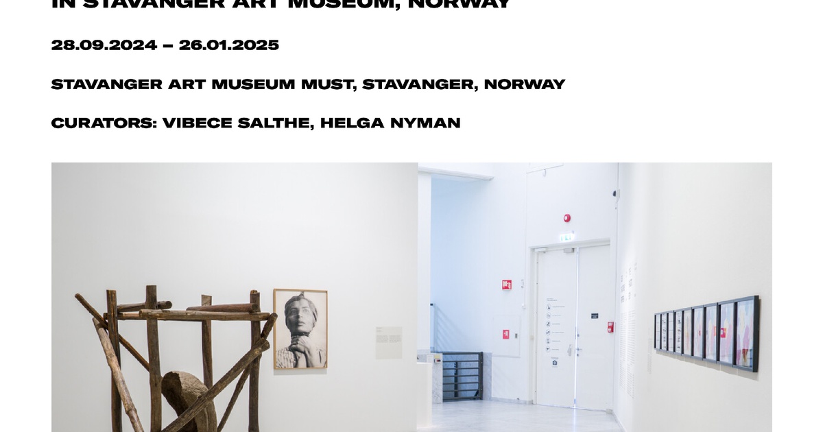 “THE PLASTIC BODY. SCULPTURE FROM POLAND 1960-1989” IN STAVANGER ART MUSEUM, NORWAY | Double Q ...